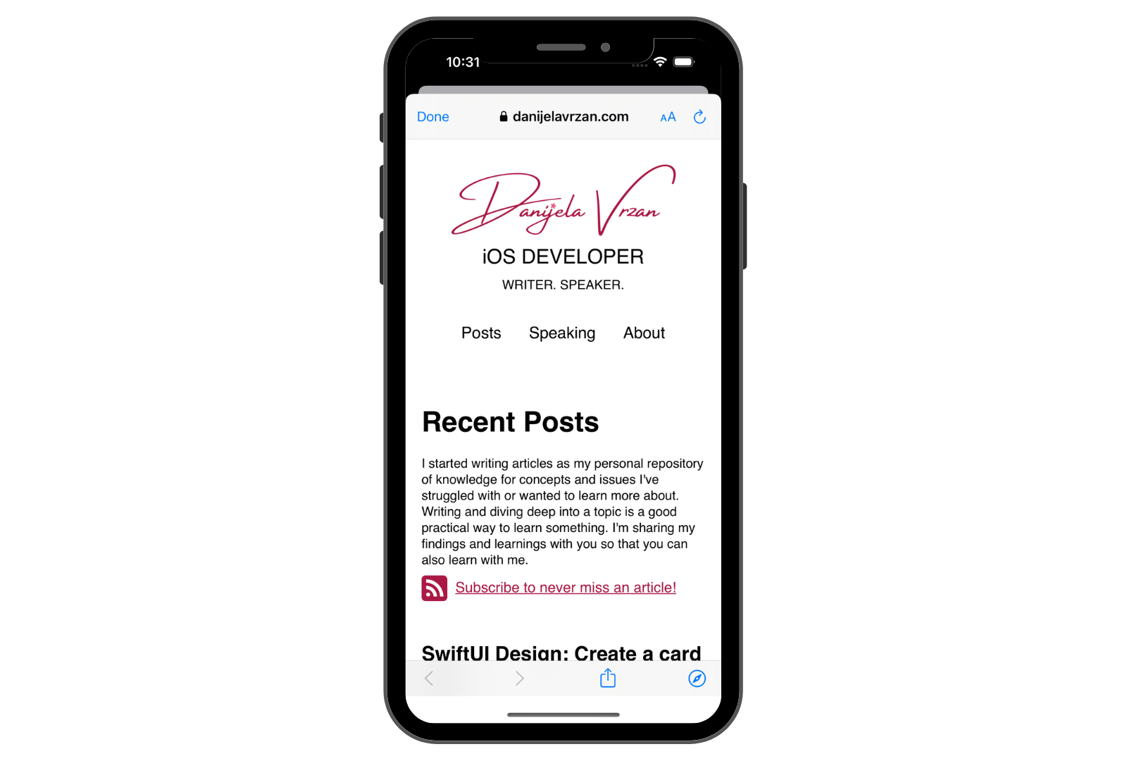 Display In App Web Content With Sfsafariviewcontroller In Swiftui Danijelas Blog